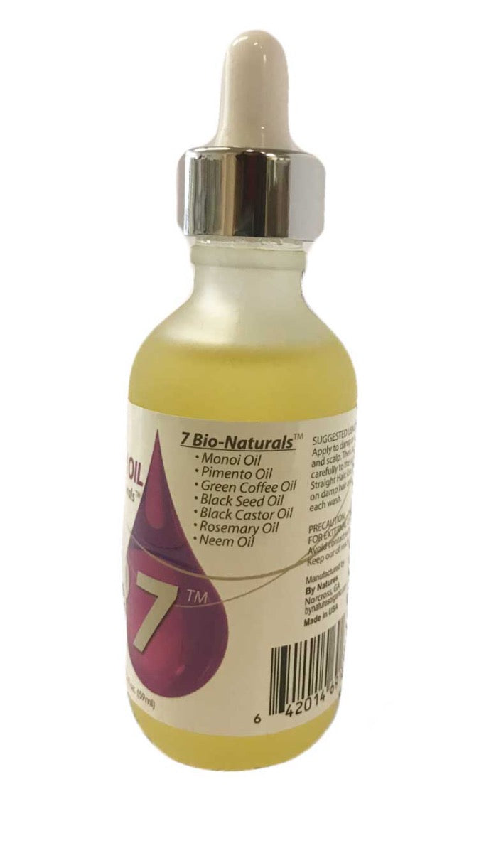 "Bio 7 Hair Growth Oil 2 oz by Beauty Coliseum